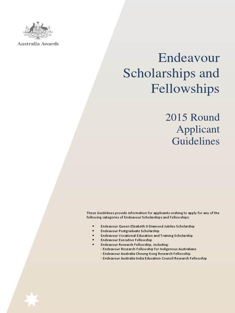 2015 Round Applicant Guidelines | PDF | Postgraduate Education | Doctor ...