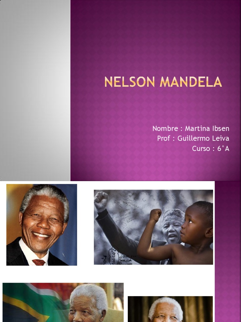 6th Grade: Nelson Mandela Overview | PDF