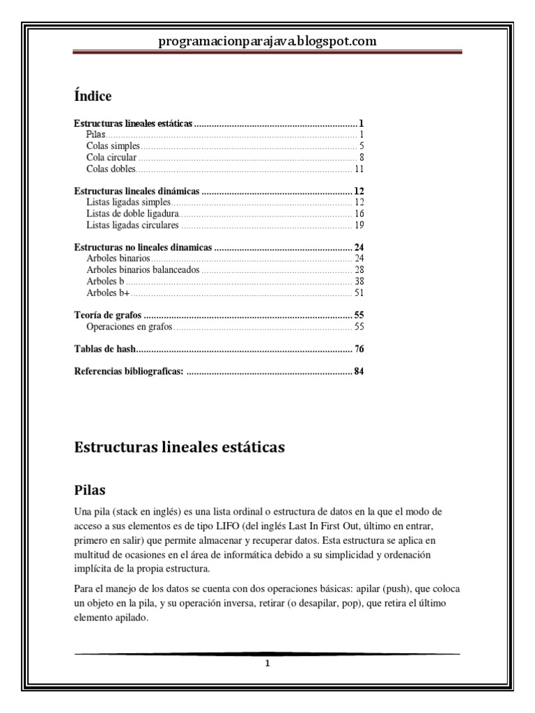 Java en Eclipse | PDF | Cola (tipo de datos abstractos) | Datos de ...