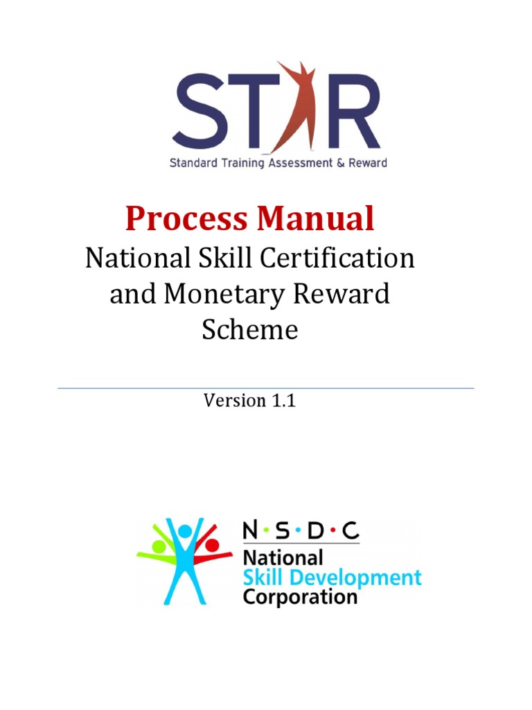 STAR Scheme Process Manual V 1 1 | PDF | Vocational Education | Business