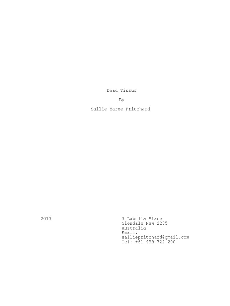 Dead Tissue | PDF