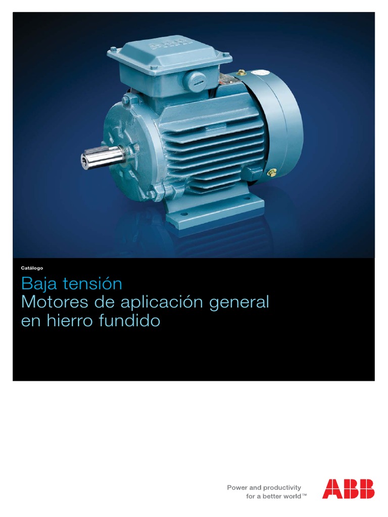 ABB General Performance M2QA Motors | PDF | Motor eléctrico | Generador eléctrico