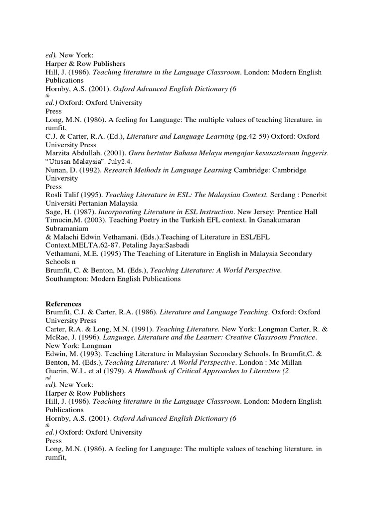 Ed) - New York:: References | PDF | English As A Second Or Foreign ...