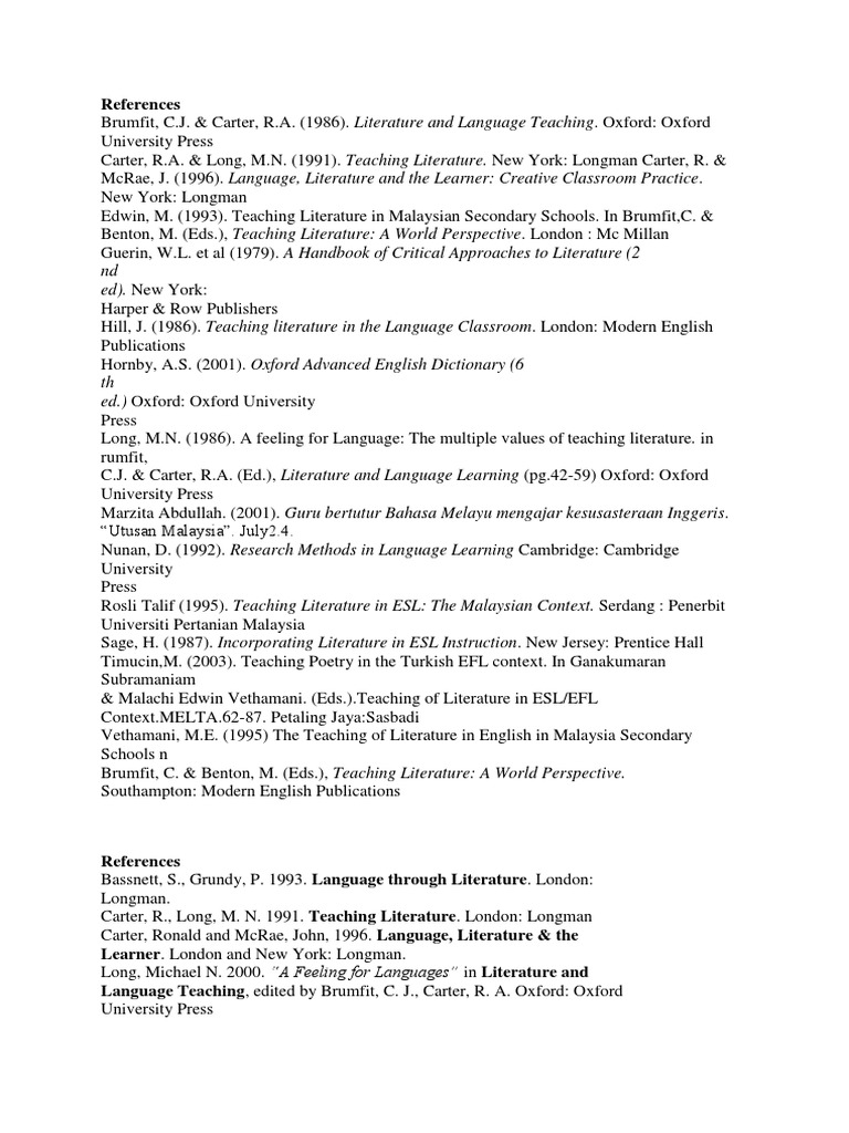 References: ND Ed) - New York | PDF | English As A Second Or Foreign ...