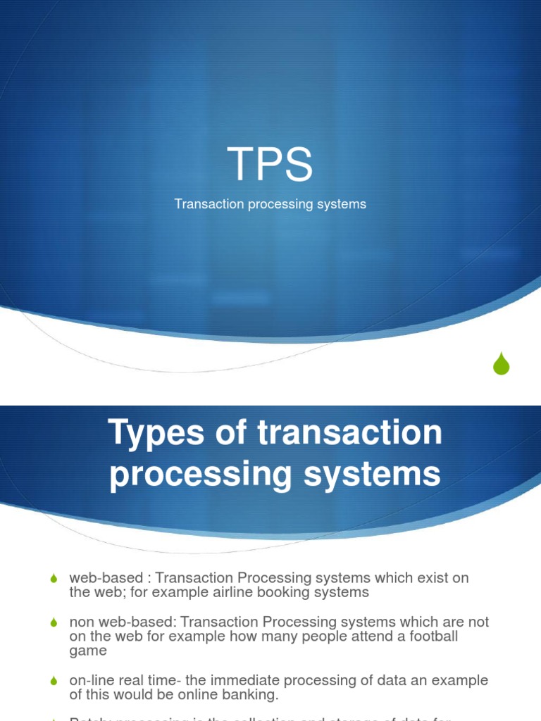 Transaction Processing Systems | PDF | Backup | Real Time Computing