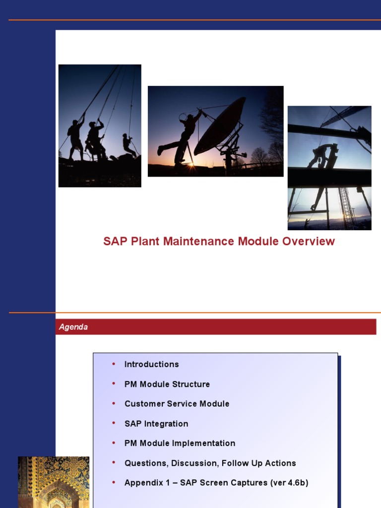 SAP PM Overview Clean | PDF | Computer Engineering | Information Technology