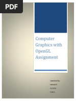 Traffic Signal CG Mini Project Using OpenGL Report | PDF | Computer Graphics | Shader