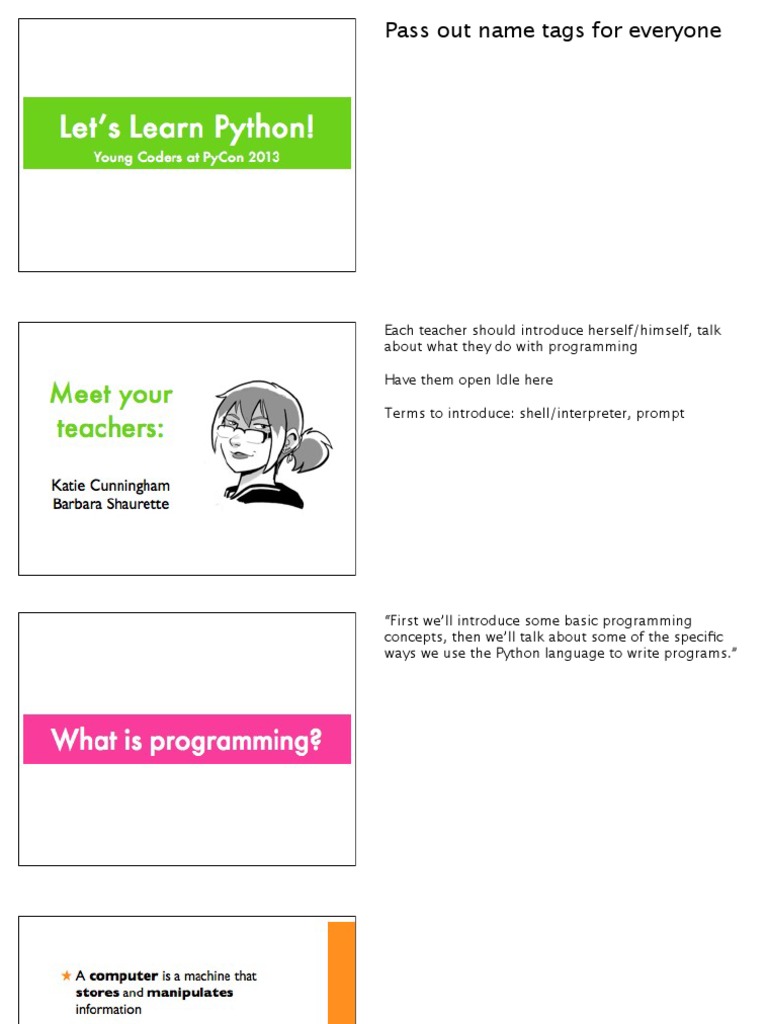 YoungCoders V2.key | PDF | Python (Programming Language) | Modular ...