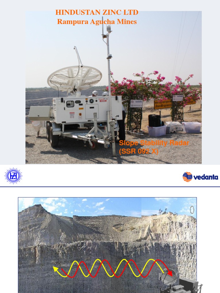 Hindustan Zinc LTD Rampura Agucha Mines: Slope Stability Radar (SSR 092 ...