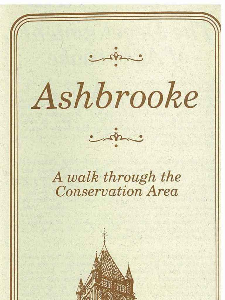 A Walk Through Ashbrooke Conservation Area | PDF