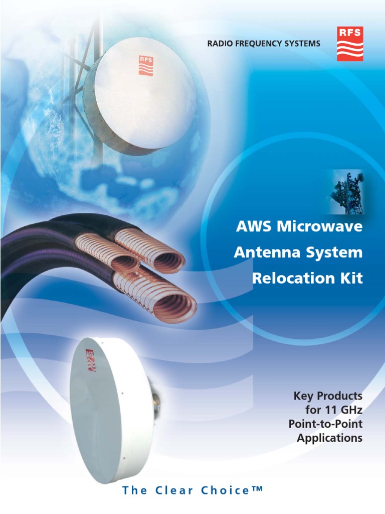 11ghz Aws Relocation Kit | PDF | Antenna (Radio) | Microwave