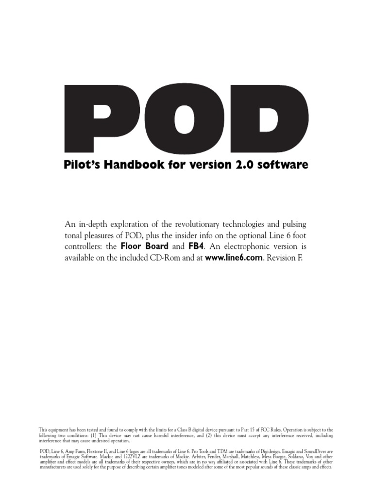 POD 2.0 Advanced Guide - English | PDF | Loudspeaker | Audio Engineering