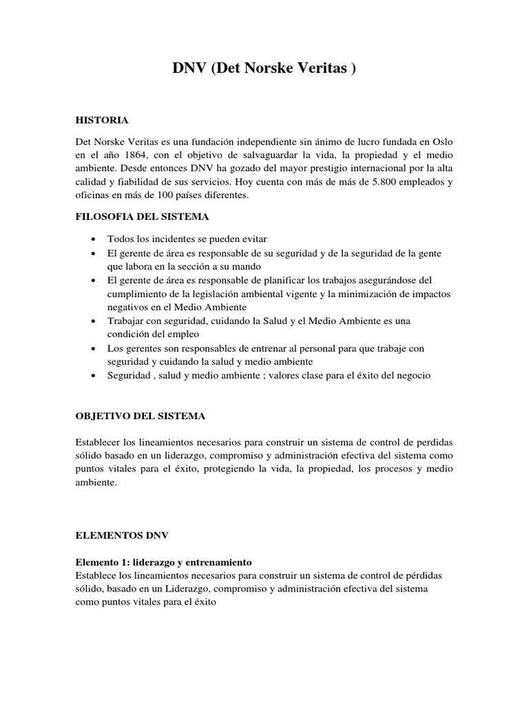 DNV | PDF | Salud y bienestar | Medicina