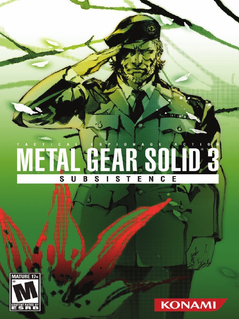 MGS3S Manual | PDF | Play Station | Camouflage