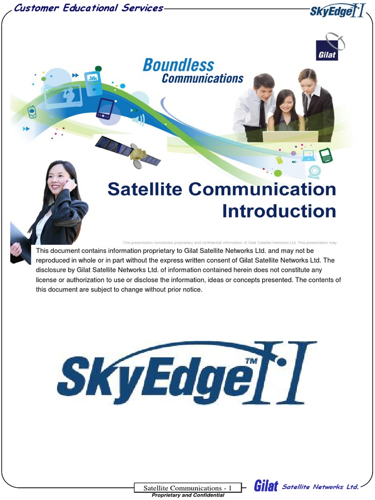 00 - Satellite Communication Intro | PDF | Telecommunications ...