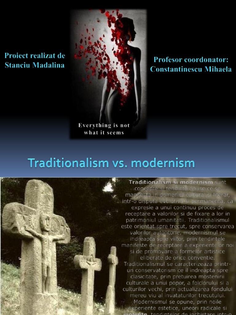 Traditionalism vs. Modernism | PDF
