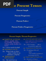 Time Markers for English Tenses | PDF