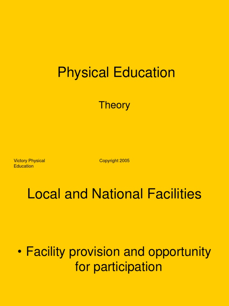 PE Local and National Facilities 2011 | PDF | United Kingdom | Wales