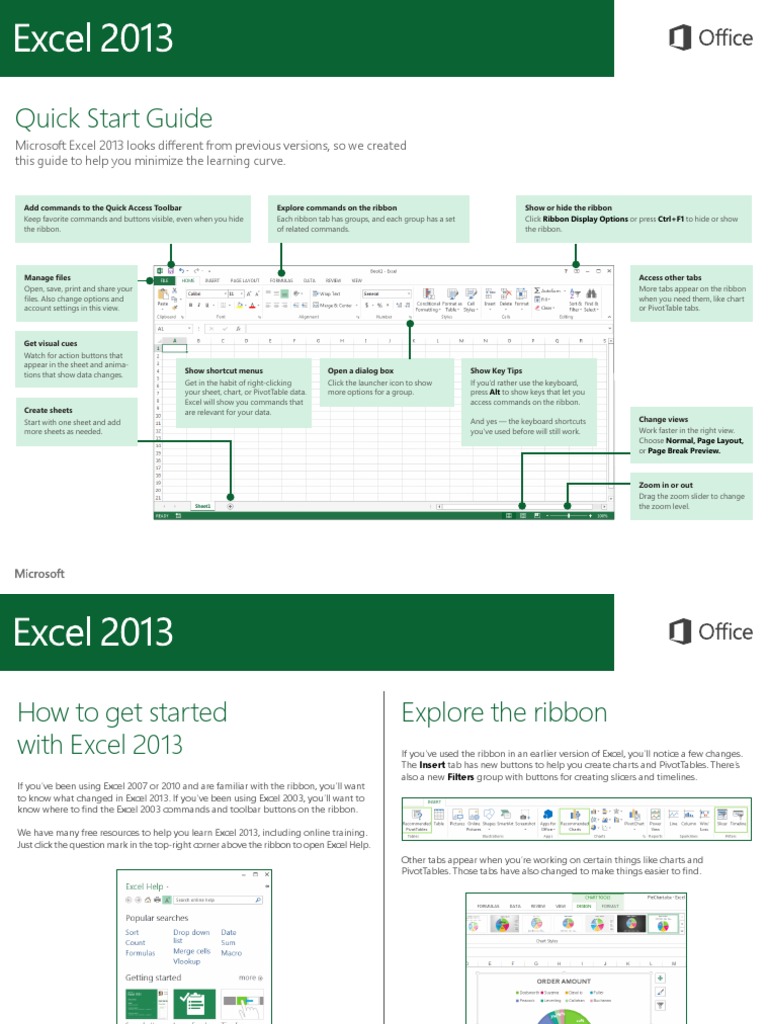 MS Excel 2013