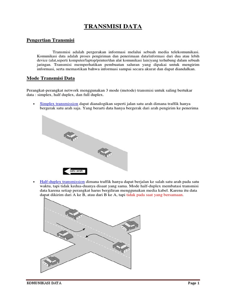 Transmisi Data | PDF | Teknologi & Rekayasa