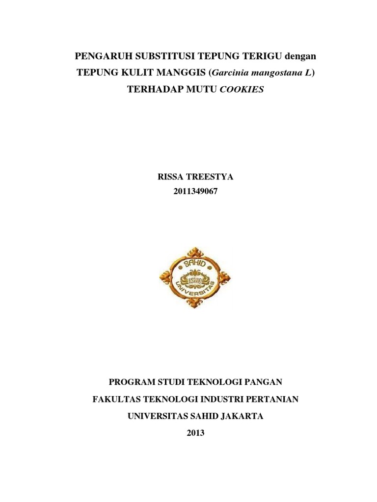 Contoh Proposal Icha | PDF