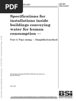 Bs 6700 Pipe Sizing | PDF