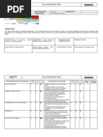 Painting Risk Assessment | PDF | Scaffolding | Safety