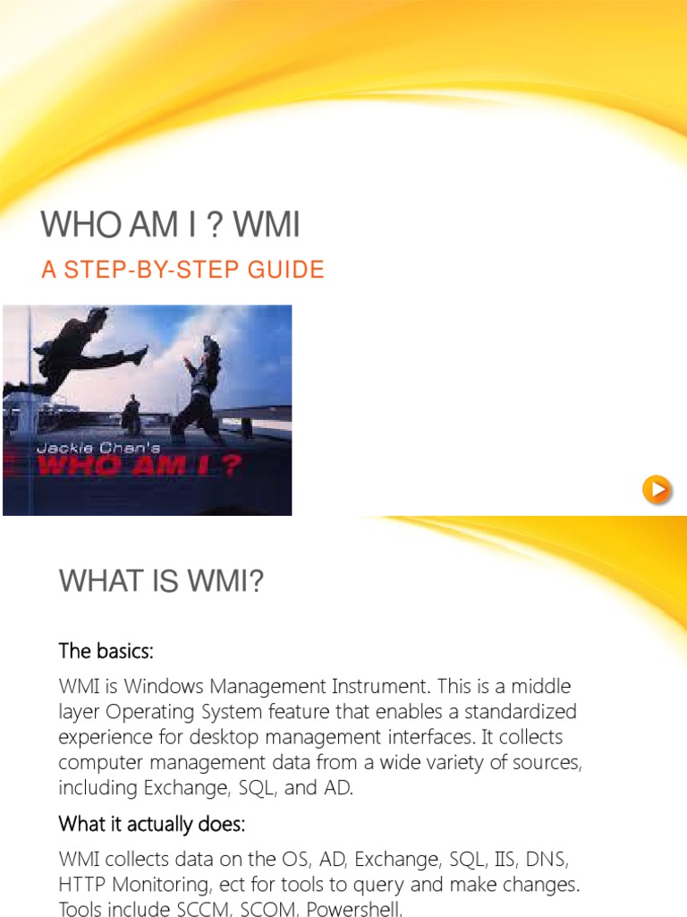 Starter: WMI Exchange in A DataCenter | PDF | Command Line Interface | Microsoft Windows