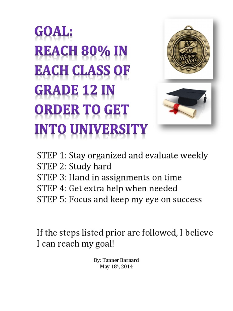 Steps to Achieve Academic Success | PDF
