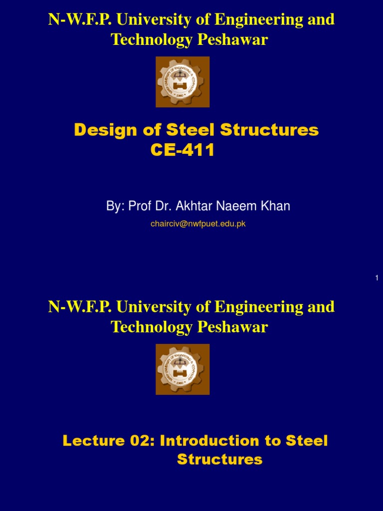 Lecture - 2 Introduction To Steel Structures | PDF | Steelmaking | Truss