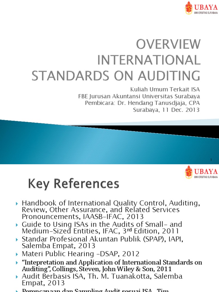 Overview Struktur Dan Proses Audit SPAP ISA UBAYA HT111213 | PDF