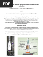 Extracto Etereo | PDF | Lípido | Sustancias químicas