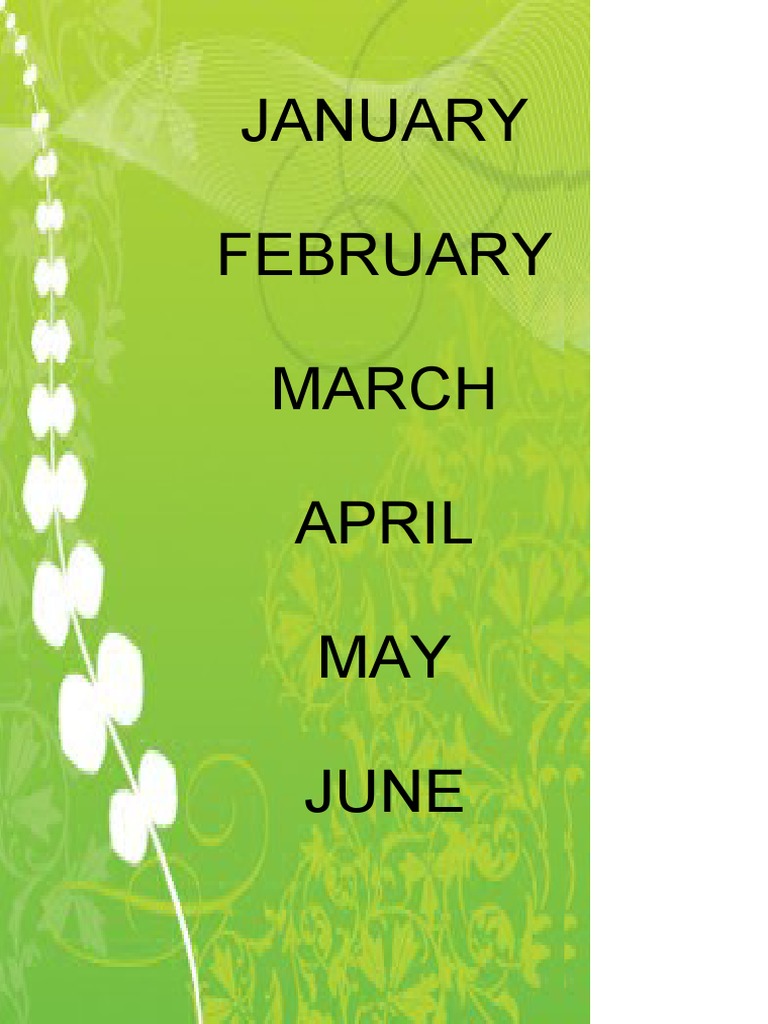 January February March April MAY June | PDF