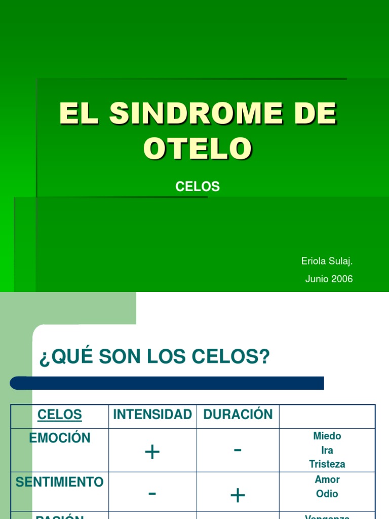Celos: Definición y Tratamiento | PDF | Infidelidad | Amor