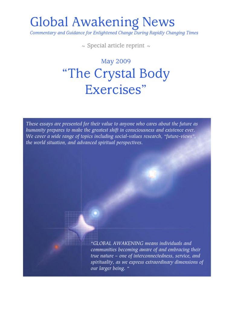 Crystal Body Exercises Guide | PDF | Chakra | Soul