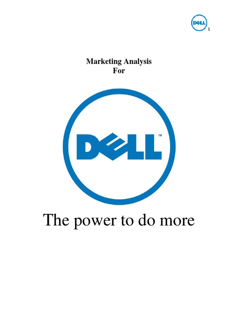 Dell - Group Marketing Analysis Report | PDF | Dell | Enterprise ...