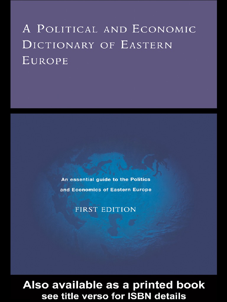 A Political and Economic Dictionary of Eastern Europe | PDF | Albania ...