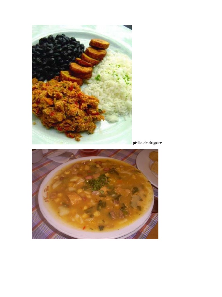 Pisillo de Chiguire: Plato Típico Barinés | PDF | Geografía Física ...