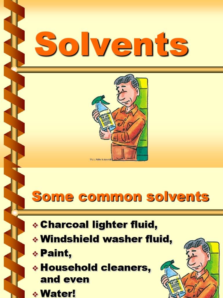 Solvents | PDF | Solvent | Personal Protective Equipment