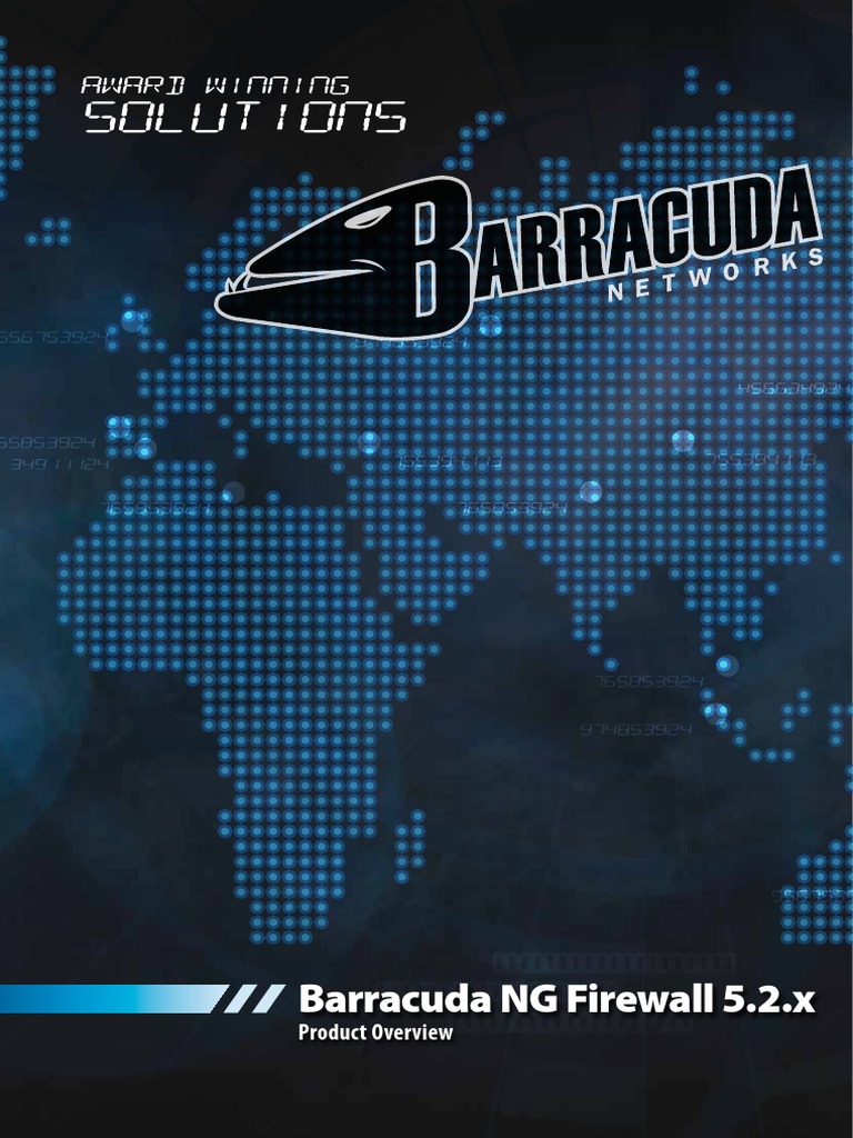 Barracuda NG Firewall Product Guide | Firewall (Computing) | Computer ...