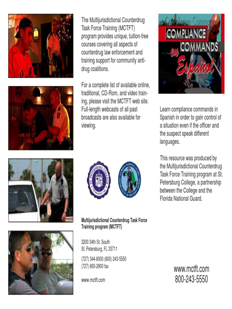 Spanish Commands for Law Enforcement | PDF