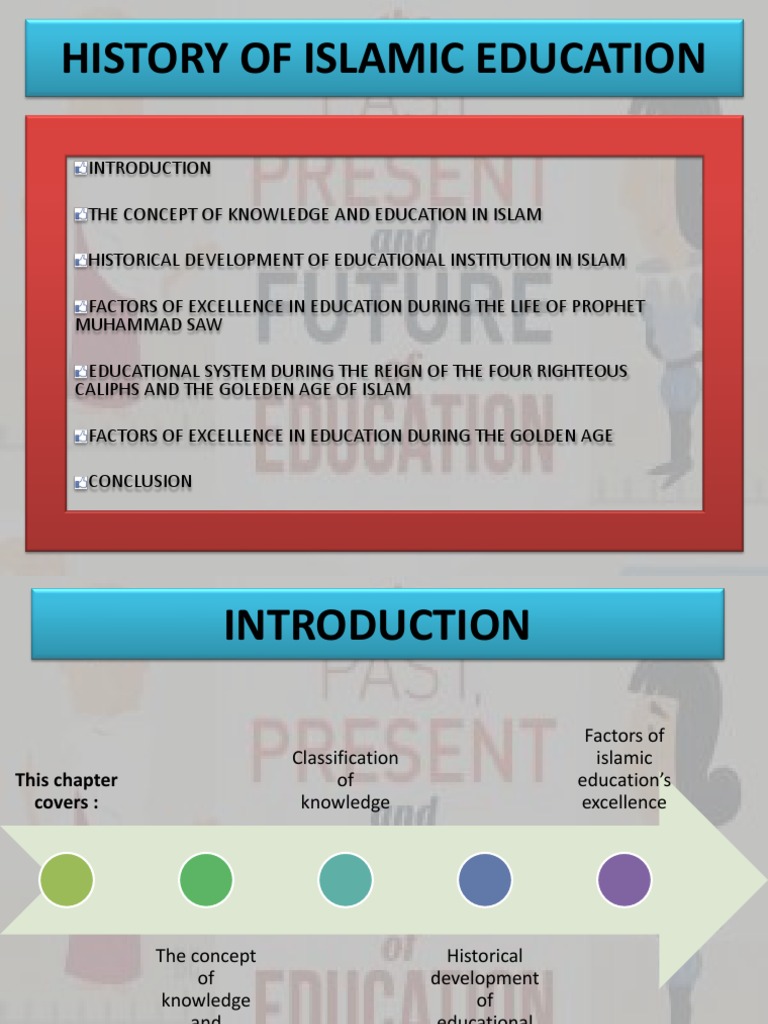 Ctu 082 Chapter 2 History of Islamic Education | PDF | Prophets And ...