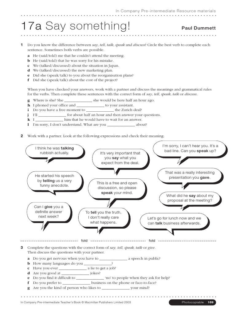 Oral Verbs | PDF | Grammar | Syntax