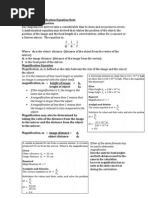 Phet Curved Mirror Simulation Activity | PDF | Mirror | Electromagnetic ...