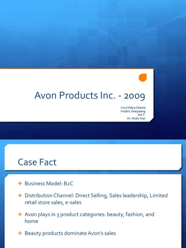 Avon: Study Case | PDF