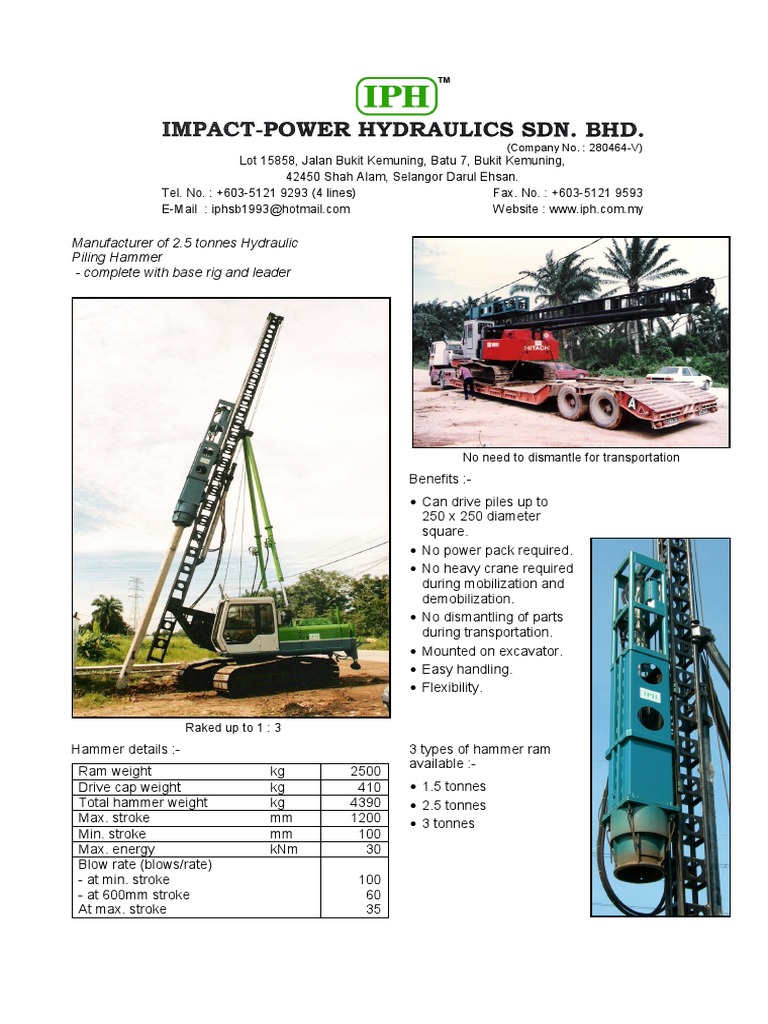 Pile Set Calculation