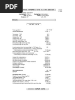 FINAL DP # 5 - 9 5-8 Casing Tally | PDF | Structural Engineering | Cement