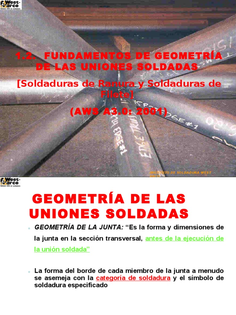 Geometría de La Unión Soldada-09 | PDF | Soldadura | Construcción