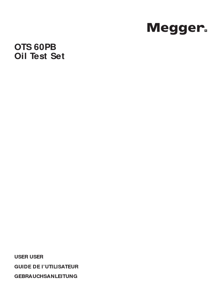 Foster Ots60 PB Manual | PDF | Ac Power Plugs And Sockets | Battery ...