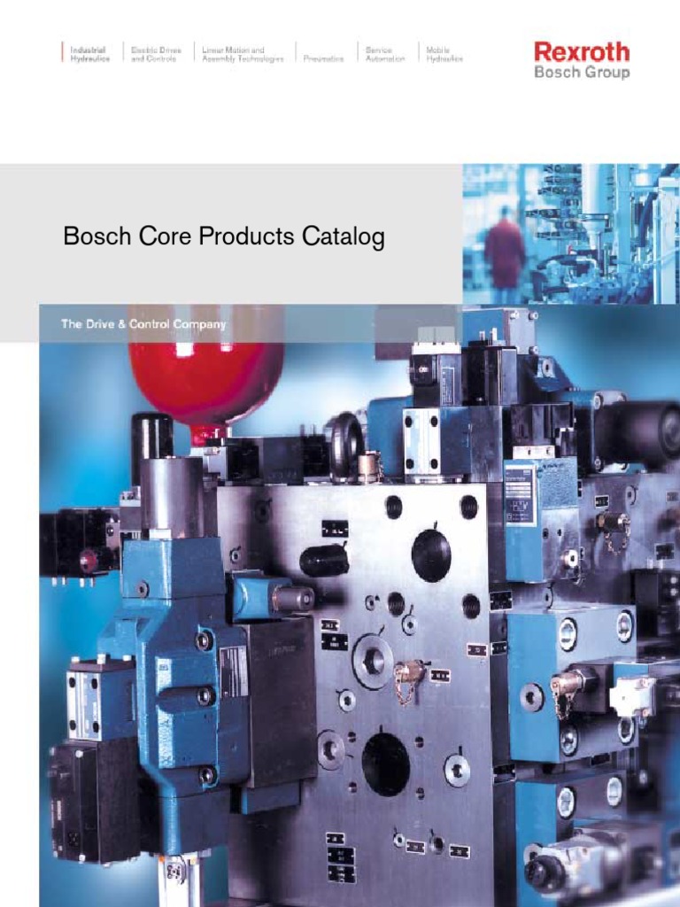 Bosch Rexroth - Catalog de Produse de Bază | PDF | Valve | Automation